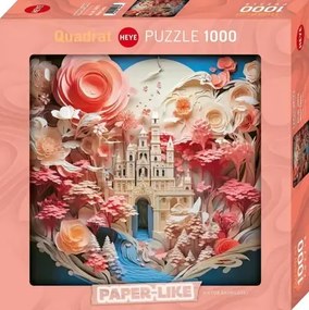 HEYE Puzzle Bílý zámek / Čtvercový formát Paper-Like / 1000 dílků / 56