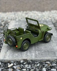 Plechový model - MB Armádní Jeep 2
