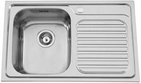 Sinks Sinks Rodi Alfa 800 V 0,7 levý texturovaný