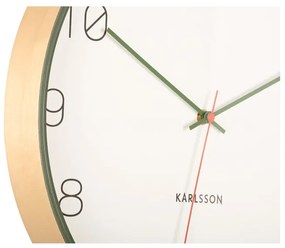 Designové nástěnné hodiny 5926GR Karlsson 40cm