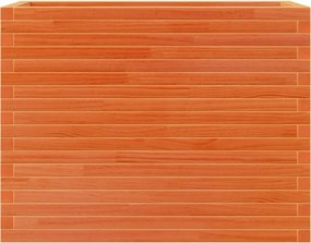 Zahradní truhlík voskově hnědý 90x40x68,5 cm masivní borovice 3282491