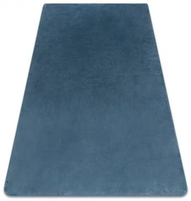 Kusový koberec pratelný POSH Shaggy, plyšový, tlustý, protiskluzový, modrý velikost 160x220 cm | krásné koberce cz