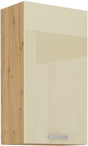 STL 50 cm skříňka horní jednodveřová ARTISAN (výška 90 cm) Barevné provedení ARTISAN: Cappuccino lesk