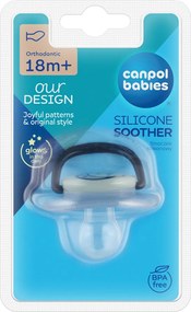 Canpol babies Dudlík svítící silikonový anatomický NIGHT DREAMS 18m+ 1ks