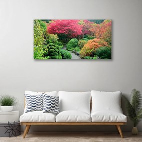 Obraz na plátně Zahrada Květina Strom Příroda 140x70 cm