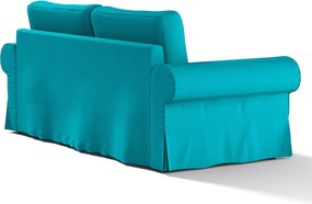 Potah na pohovku IKEA Backabro,  3-místná, rozkládací barva modrá látka pletený vzor