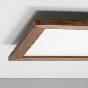 Brilagi - LED Stmívatelné svítidlo SLIMFRAME WOOD LED/36W/230V 49,5x49,5 cm + DO