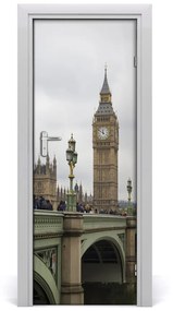 Fototapeta samolepící na dveře Big Ben Londýn 95x205 cm