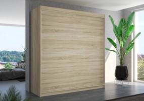 ADRK Furniture Skříň s posuvnými dveřmi TERECIA 200 ADRK-SW-TER-S-200