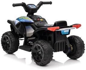 Elektrické autíčko QUAD Kids E-ATV černé