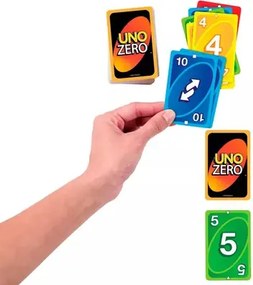 MATTEL Karetní hra UNO Zero / 2-8 hráčů / od 7 let