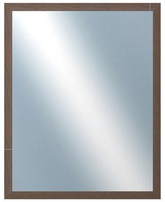 DANTIK - Zarámované zrcadlo - rozměr s rámem cca 80x100 cm z lišty RETRO hnědá (3144)