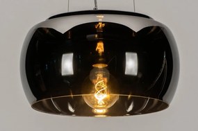 Závěsné designové skleněné svítidlo do obýváku Noente Grande