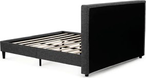 Manželská postel šedá 180x200 cm BED-M180 GREY2