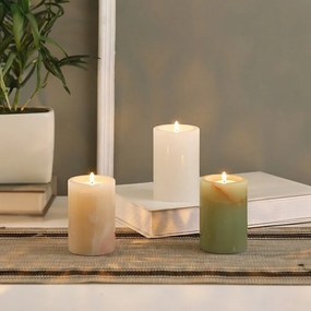 Kamenné svícny v sadě na čajovou svíčku 3 ks Oleena – Premier Housewares