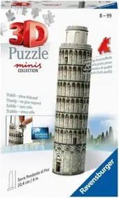 Ravensburger 3D Puzzle Mini budova - Šikmá věž v Pise / 54 dílů / 12 x