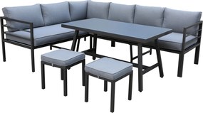 Doppler YORK SET - hliníková zahradní sedací souprava - Rozbalené zboží (N639)