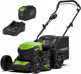 Akumulátorová Sekačka Greenworks GD48LM46 48V 4Ah 46CM Funkce boost