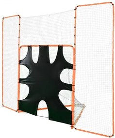 Lakrosová branka 3-V-1 s dorazem a terčem, 3,66 × 2,74 m