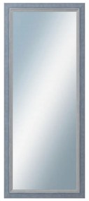 DANTIK - Zarámované zrcadlo - rozměr s rámem cca 50x120 cm z lišty AMALFI modrá (3116)