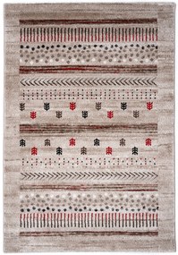 Medipa (Merinos), Kusový koberec Ethno 21818-070 Beige, 160x230, béžová, chodba / předsíň