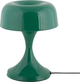 Zelená kovová stolní lampa (výška 20 cm) Moda Retro – Leitmotiv