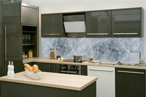 DIMEX | Fototapeta do kuchyně Šedé mramorové pozadí KI-260-280 | 260 x 60 cm | šedá
