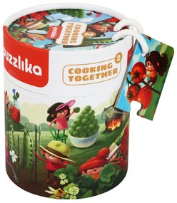 Puzzlika 13968 Vaříme společně II - naučné dějové puzzle 15 dílků