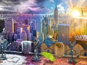 Ravensburger Roční období v New Yorku / 1500 dílků / od 12 let