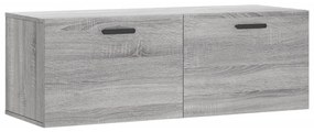 Nástěnná skříňka šedá sonoma 100x36,5x35 cm kompozitní dřevo
