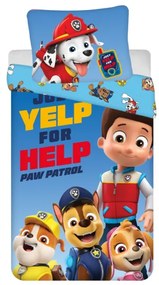 Jerry Fabrics Povlečení Paw Patrol PP 427 Help 140x200, 70x90 cm
