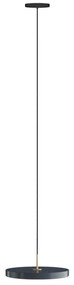 Umage Antracitově šedé kovové závěsné světlo Asteria mini Ø 31 cm