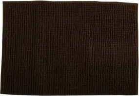 MSV CHENILLE koupelnová předložka 40 x 60 cm hnědá / mikrovlákno / pro