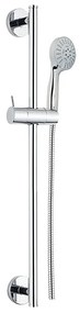 Mereo Sprchová souprava, pětipolohová sprcha, dvouzámková nerez hadice, stavitelný držák, plast/chrom CB900R