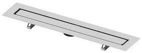Tece Drainline sprchový žlab 120 cm nerez lesk pro nalepení dlažby 651200