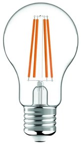 Ultra úsporná prémiová retro LED žárovka E27 6,6W 1060lm A60 teplá filament ekv.75W 3 roky