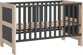 XXXLutz POSTÝLKA S PŘÍČKAMI 70 cmx140 cm Jimmylee - Nábytek pro miminka - 002808012001