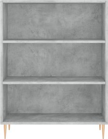 Skříň betonově šedá 69,5 x 32,5 x 180 cm kompozitní dřevo 3189561