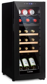 Bovella 18 Duo+, dvouzónová chladnička na víno, 50 l, 18 lahví, skleněné dveře