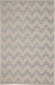 Koberec  Modern Chevron beige/ice blue 160x230 cm