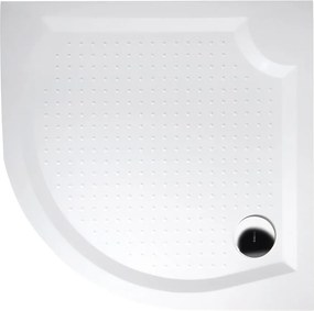Gelco Gelco, VIVA90 sprchová vanička z litého mramoru, čtvrtkruh, 90x90x4cm, R550, GV559