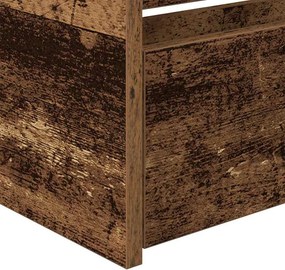 Daybed se zásuvkou Staré dřevo 75 x 190 cm Kompozitní dřevo 3334005