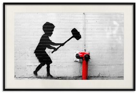 Plakát Zničit hydrant