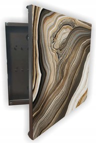 Schránka Na Klíče, Skříňka, Skříňka Černá Pravá Dřevo Hnědá Nejlevnější