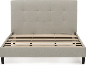 Autronic Čalouněná dvoulůžková postel BED-M160 Barva potahu: Tmavě šedá