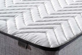 Designová postel Eliava 160 x 200 cm šedá