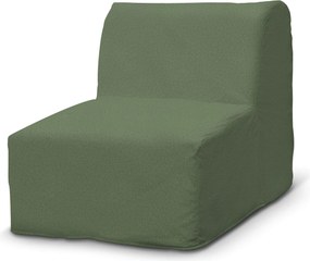 Potah na křeslo Lycksele jednoduchý barva zelená látka pletený vzor