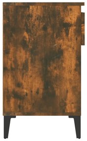 Botník kouřový dub 102x36x60 cm kompozitní dřevo - Default Title