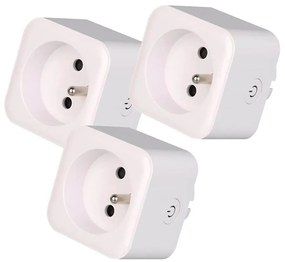 Immax NEO 07786C - SADA 3x Chytrá zásuvka NEO LITE 3680W/230V/16A Tuya 07786C