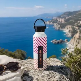 Iris Barcelona On the Go fuchsiová / Termoláhev / Nerezová ocel / 750